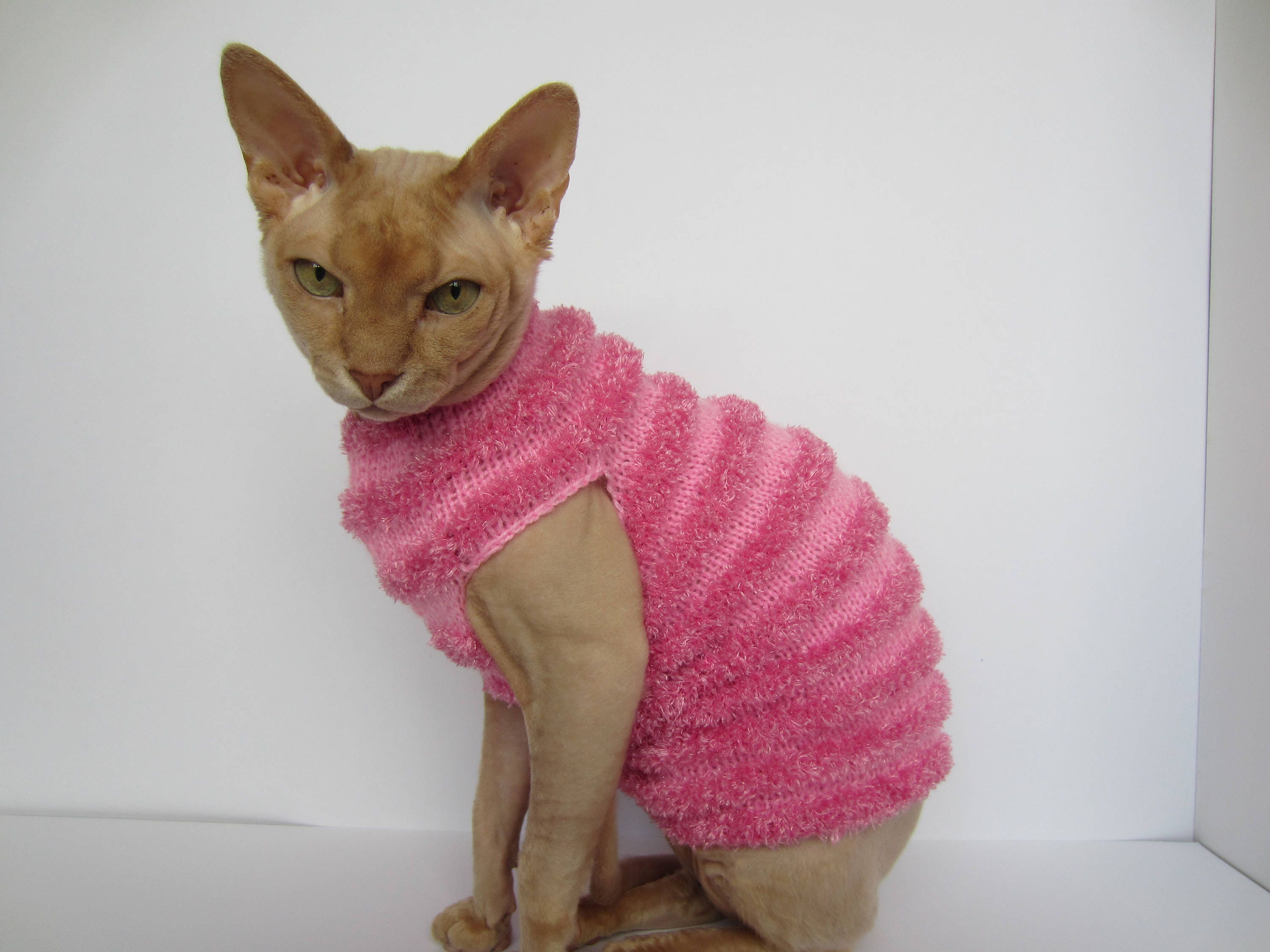 Tuxedo Cat, Cat Sweater, Pet Clothing, Pet Costume, Clothing for Cat ...