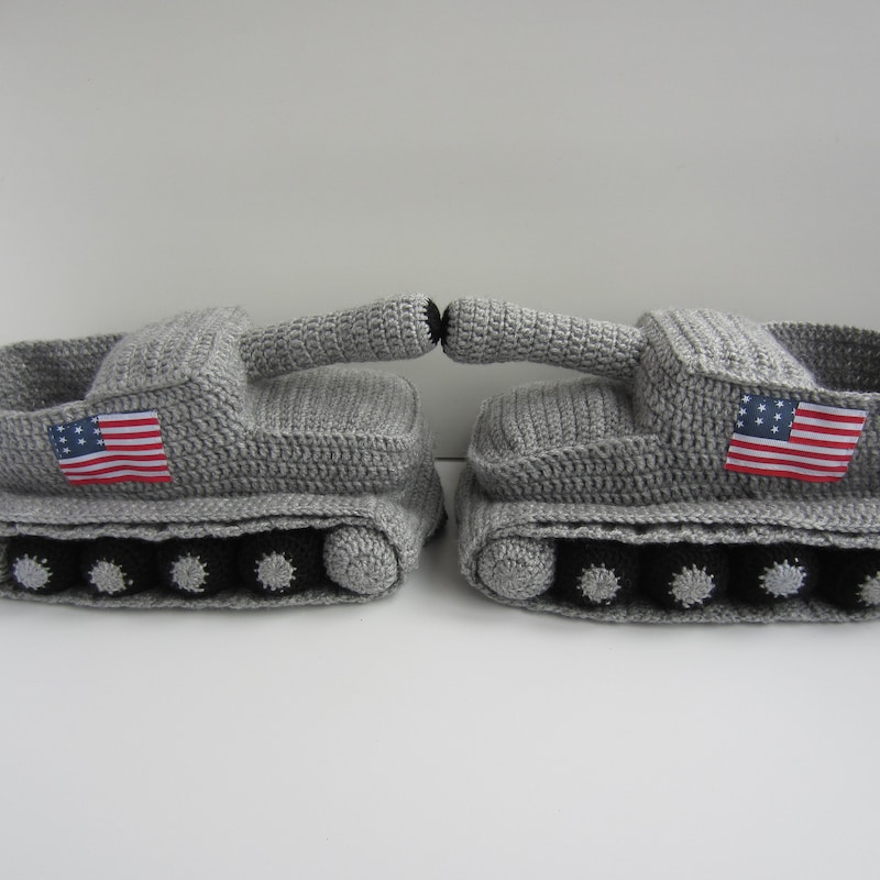 Army Tank Slippers - Etsy