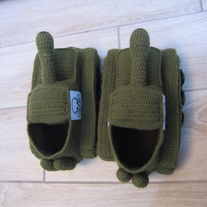 Tank Slippers, Battle Slippers, Army Tank Slippers, Funny Slippers ...
