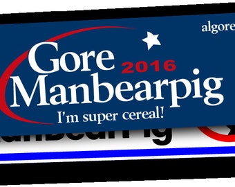Stop Manbearpig Bumper Sticker - Etsy