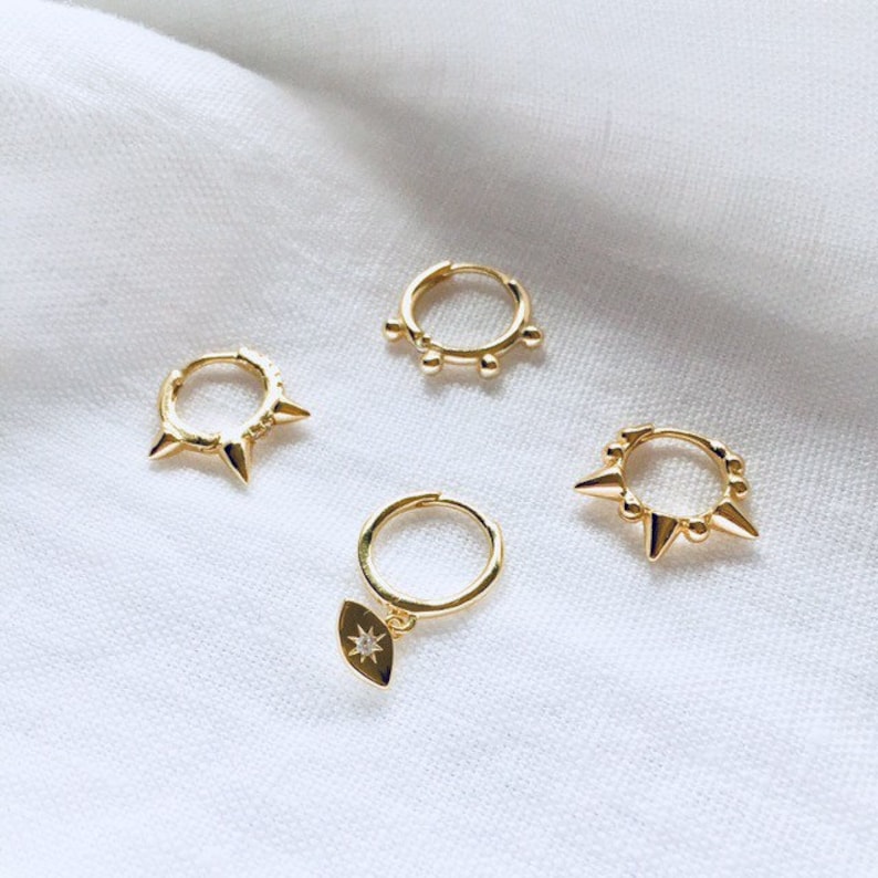 Small Hoops, Tiny Hoops, Dainty Hoops, Gold Hoops, Silver Hoops ...