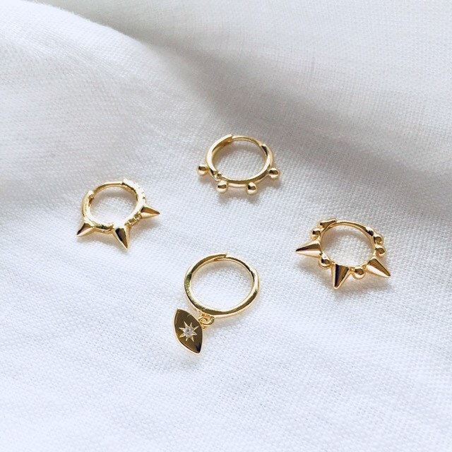 Small Hoops, Tiny Hoops, Dainty Hoops, Gold Hoops, Silver Hoops ...