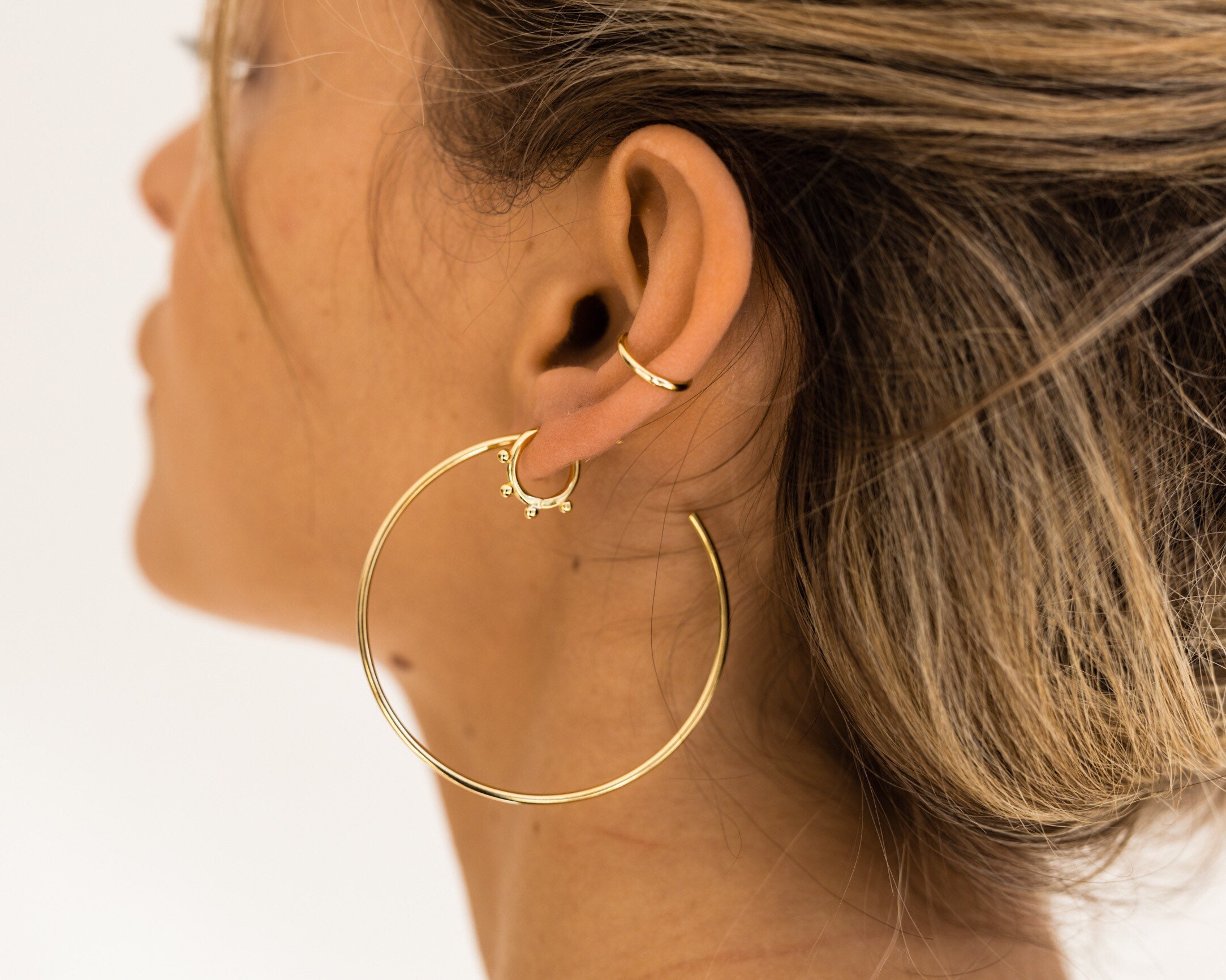 Small hoops Tiny hoops Dainty hoops gold hoops silver - Etsy.de