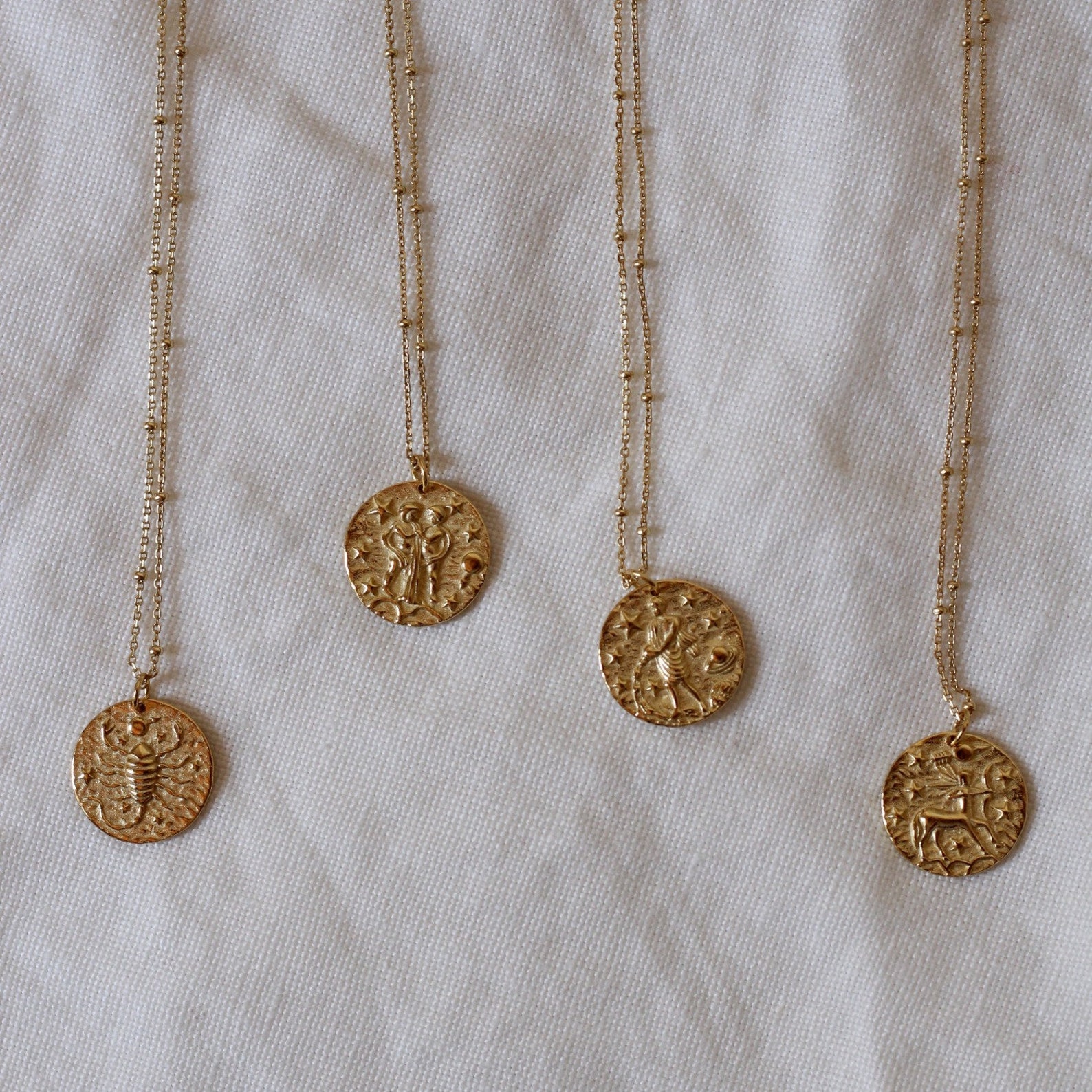 Zodiac Necklace Horoscope Necklace Astrology Necklace - Etsy