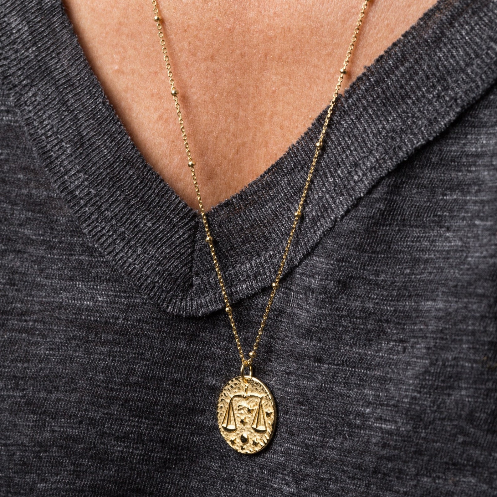Zodiac Necklace - Horoscope Necklace - Astrology Necklace - Zodiac Sign ...