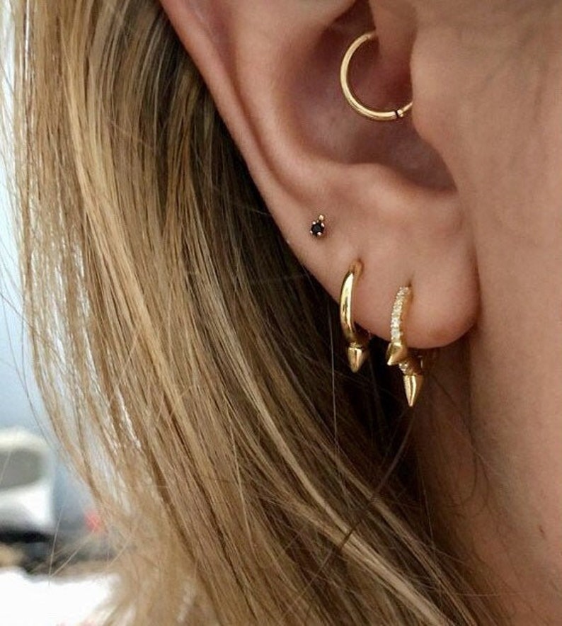 Small Hoops Earrings Tiny Hoops Hoop Earrings Dainty Hoops - Etsy