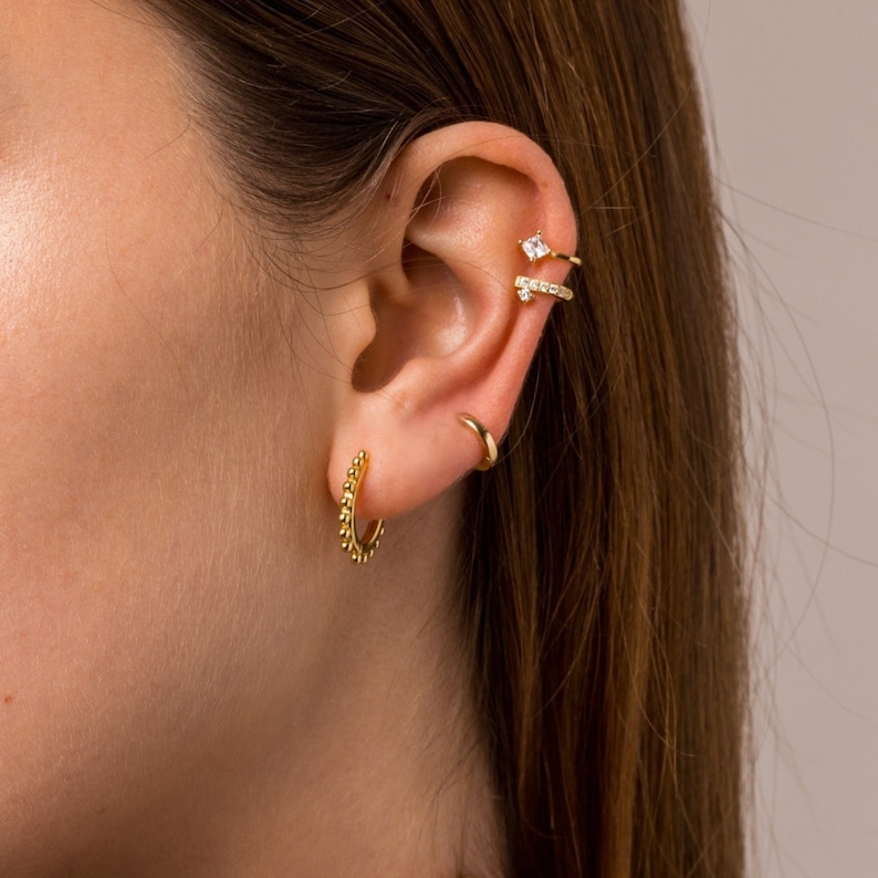 Small Hoops Tiny Hoops Dainty Hoops Gold Hoops Silver - Etsy