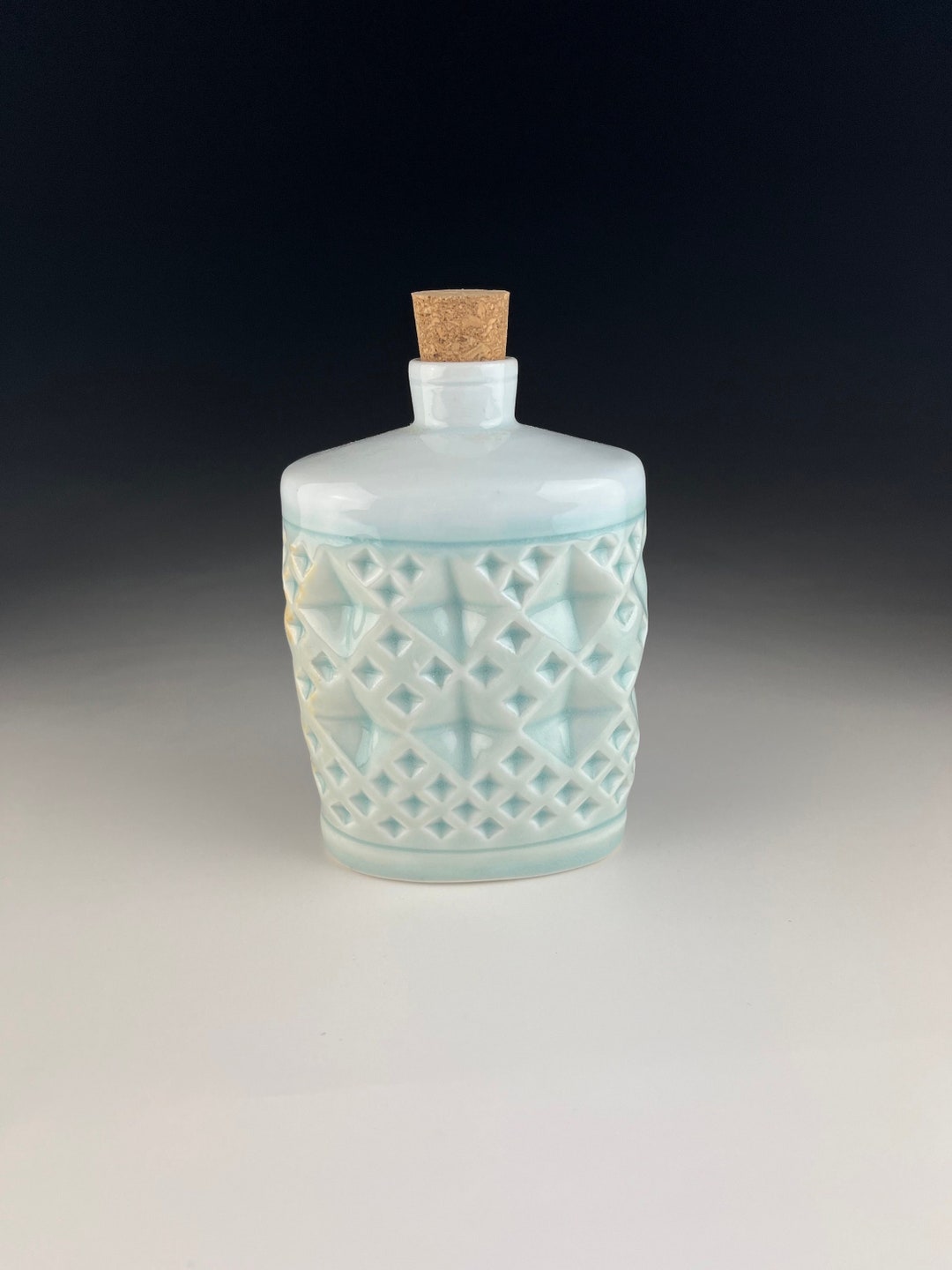 Handmade Pottery Flask, Ceramic Flask, Unique Pottery, Flask, Ceramic ...