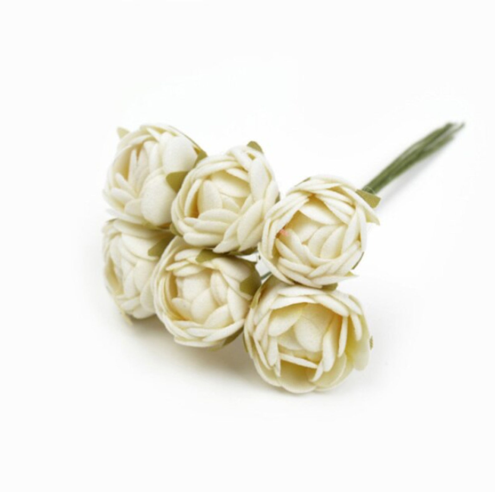30 Pcs / 2cm / Mini Artificial Flower Buds Rose Wedding - Etsy