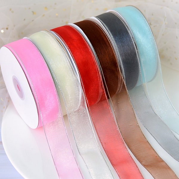 Sheer Organza Ribbon - Etsy