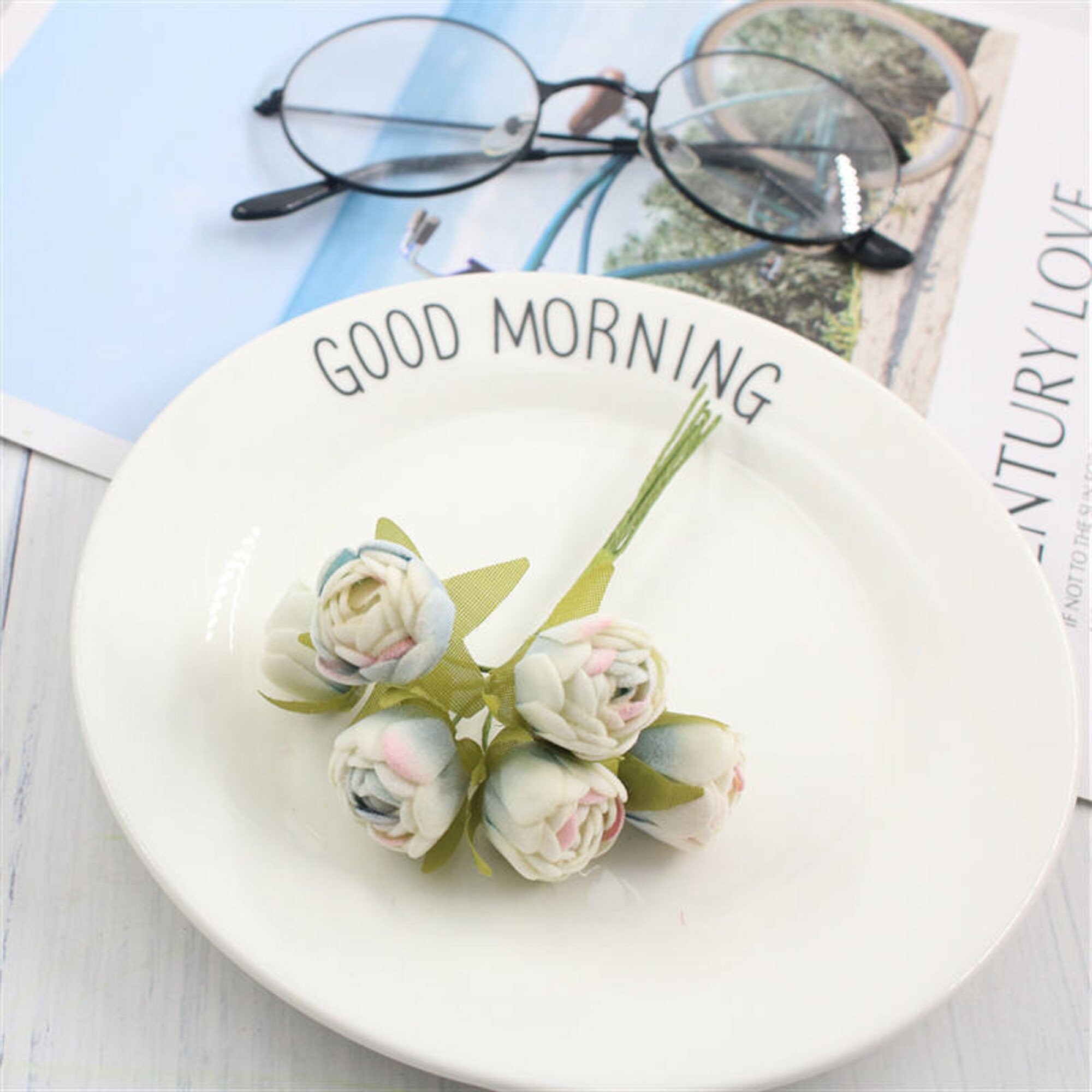 30 Pcs / 2cm / Mini Artificial Flower Buds Rose Wedding - Etsy