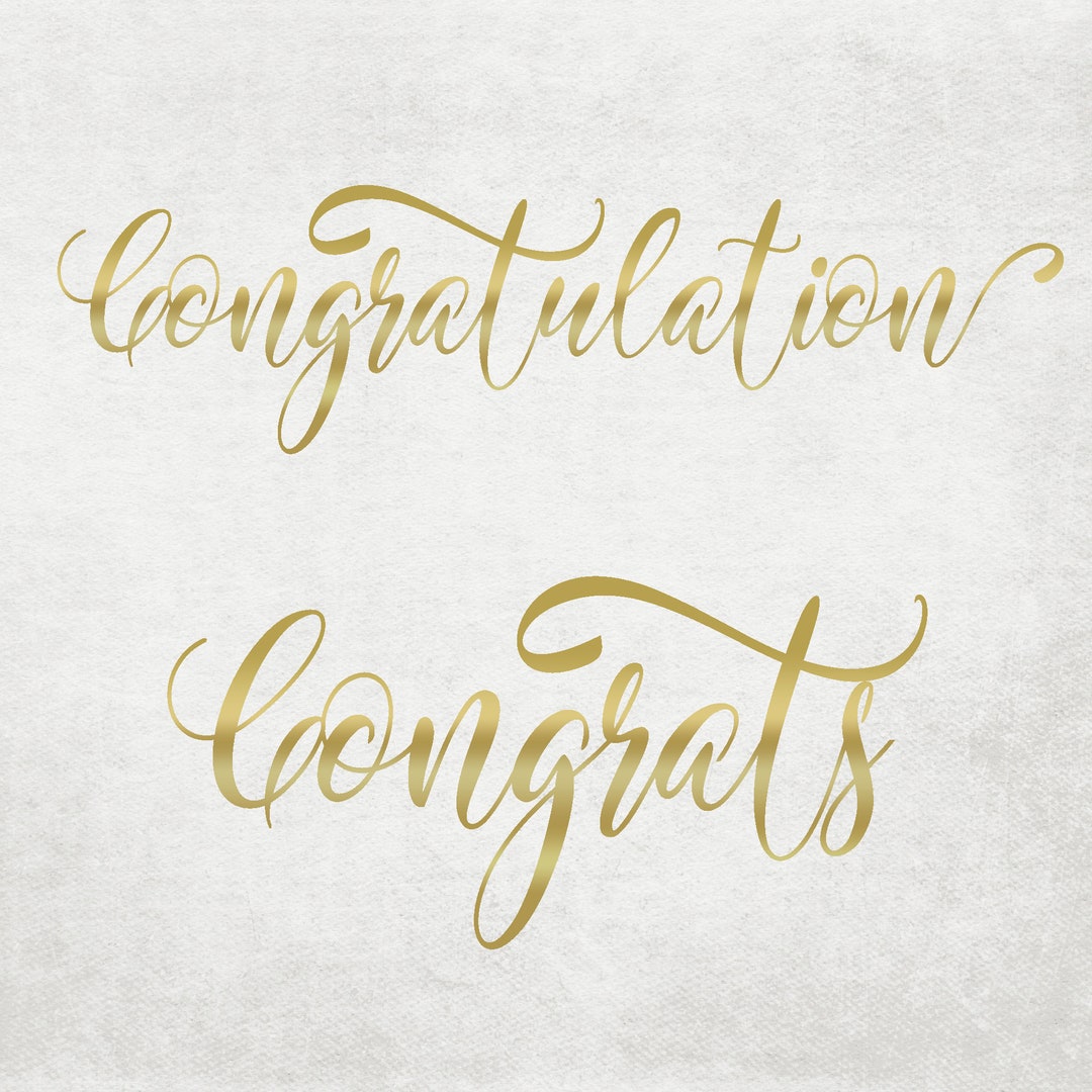 Instant Download - Congratulations, Congrats Photo Overlay, Printable ...