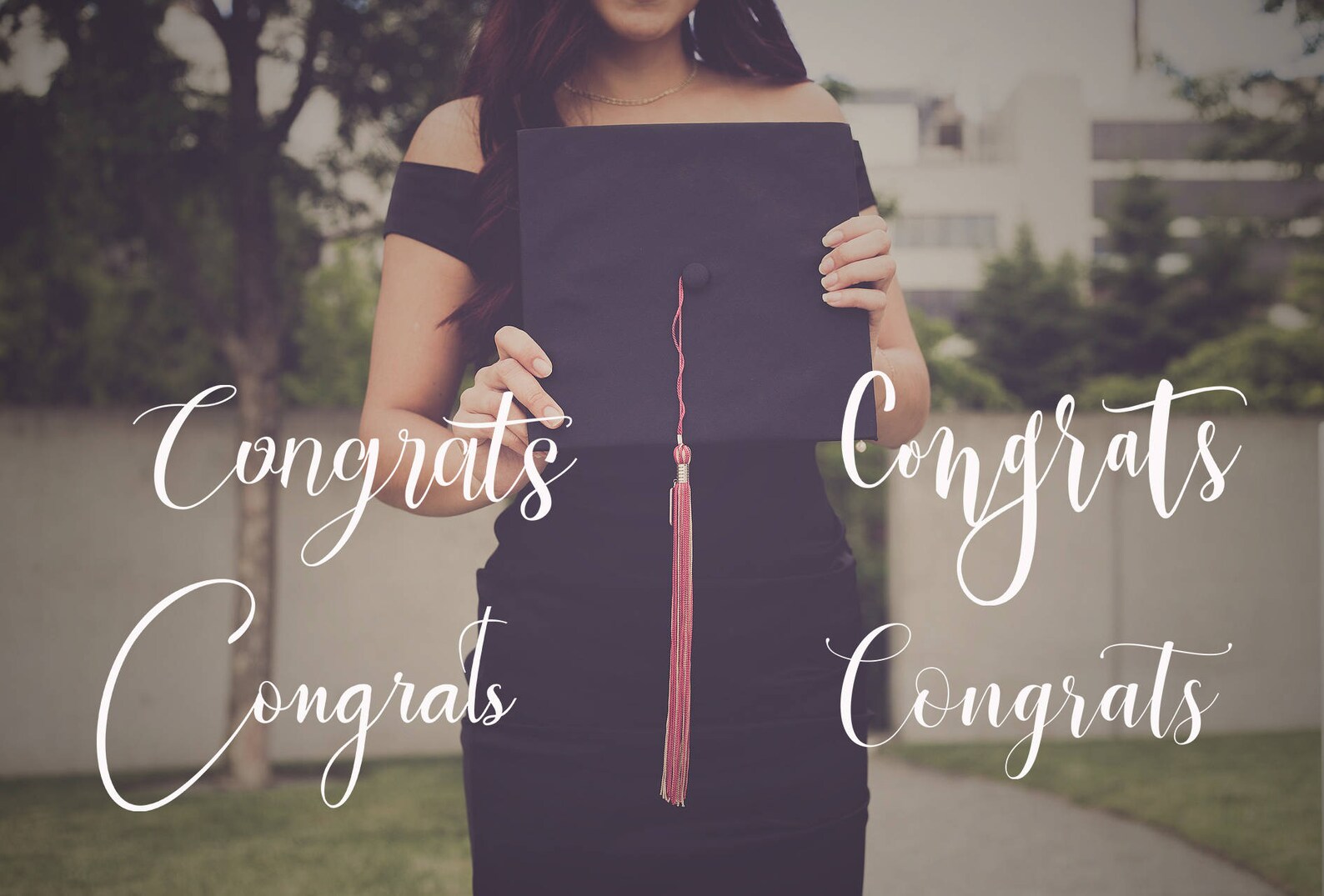 20 PNG Photo Overlays, Word Overlay, Graduation Announcement, Class of ...