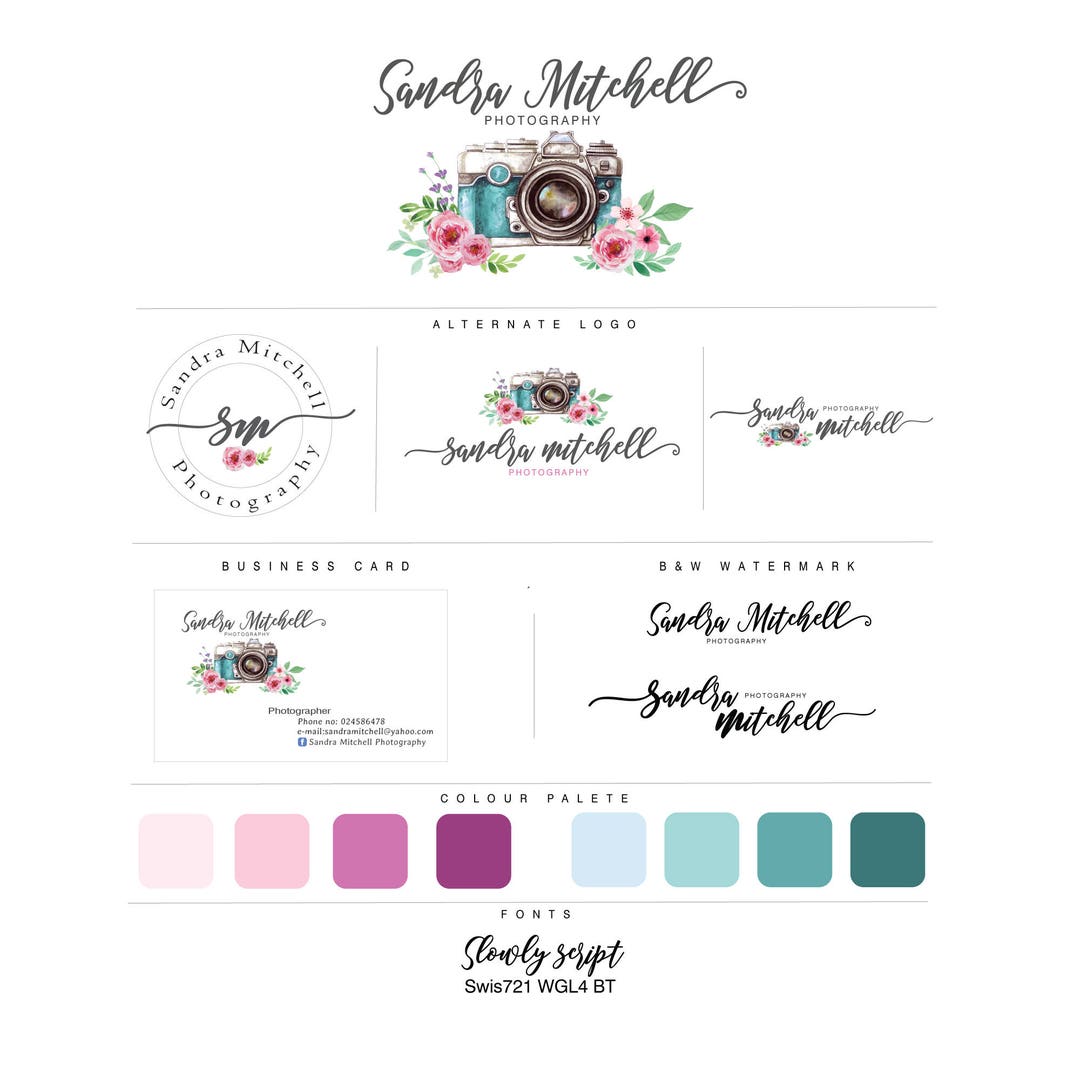 Branding Package, Premade Logo Kit, Branding Set, Business Branding ...