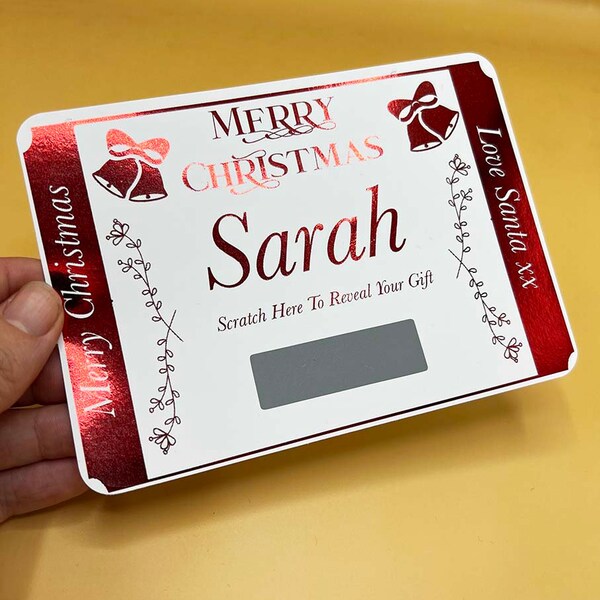 Scratch Foil Card - Etsy