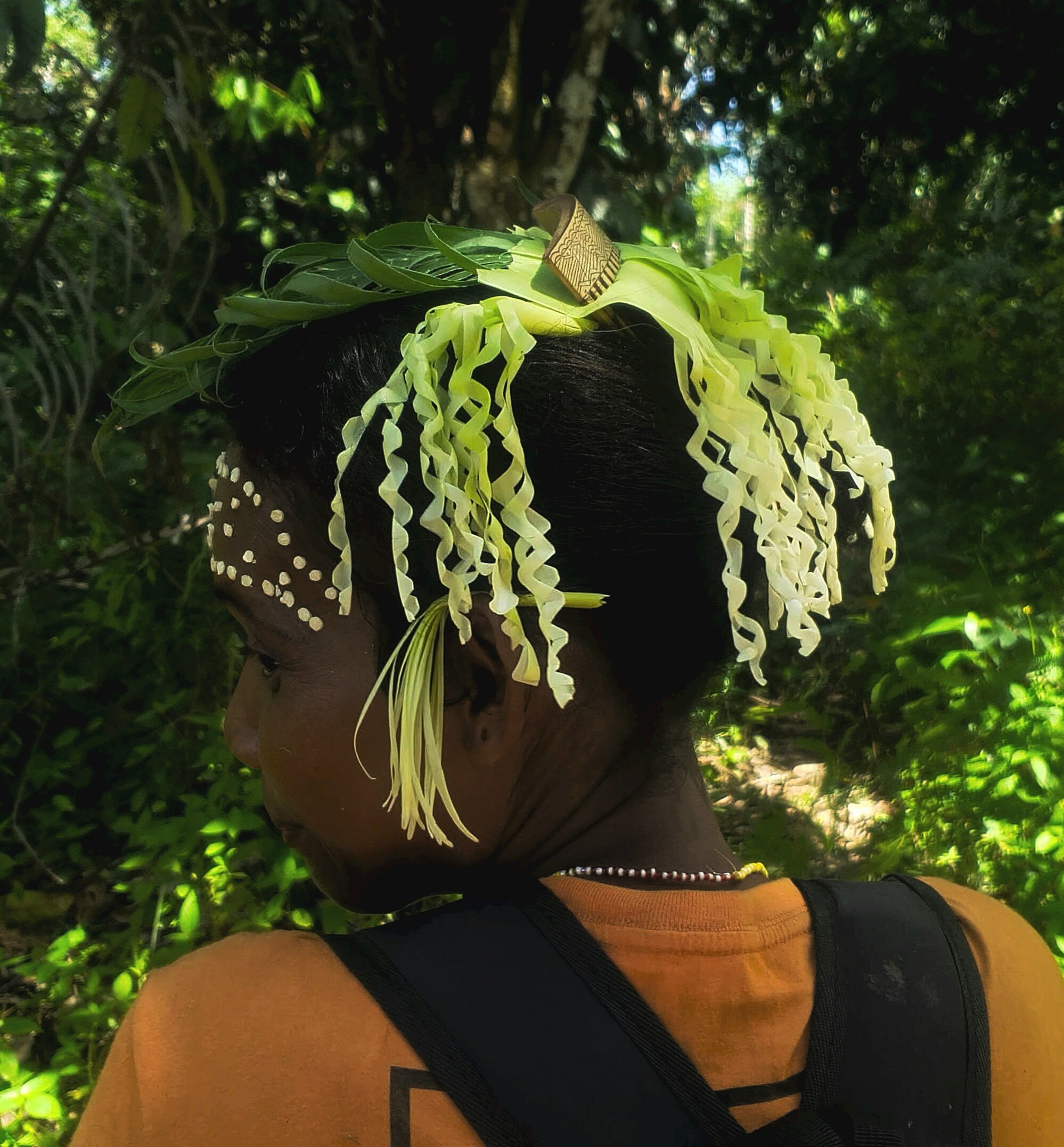 Beautiful Handmade Bamboo Comb. Indigenous Orang Asli Afro Pick ...
