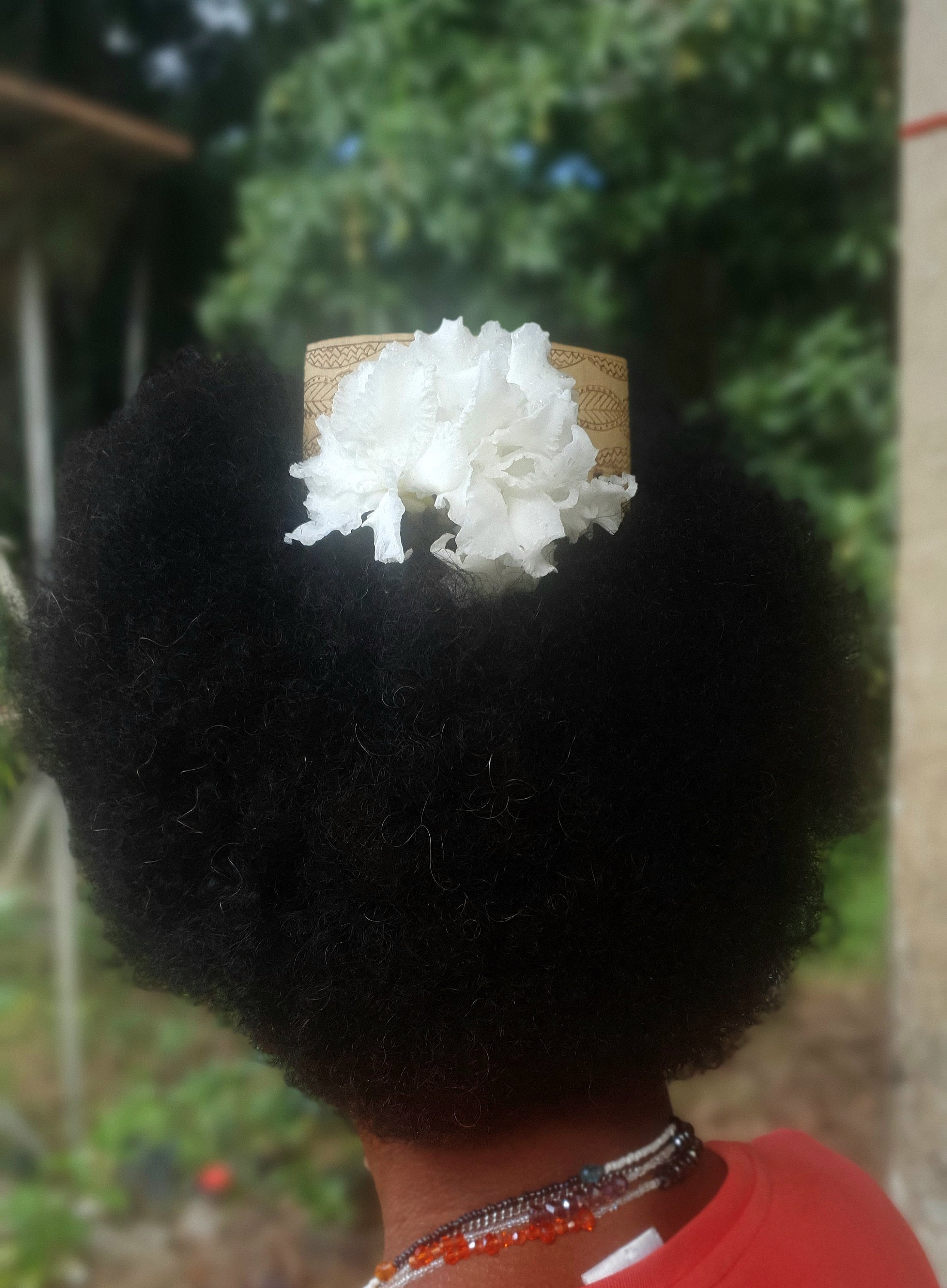 Beautiful Handmade Bamboo Comb. Indigenous Orang Asli Afro Pick ...