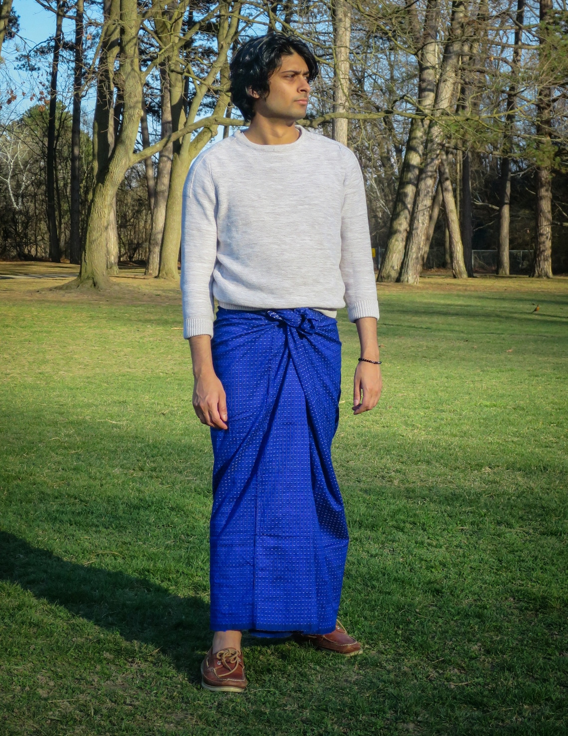 Hand-woven Burmese Longyi mens dress Myanmar original wrap | Etsy