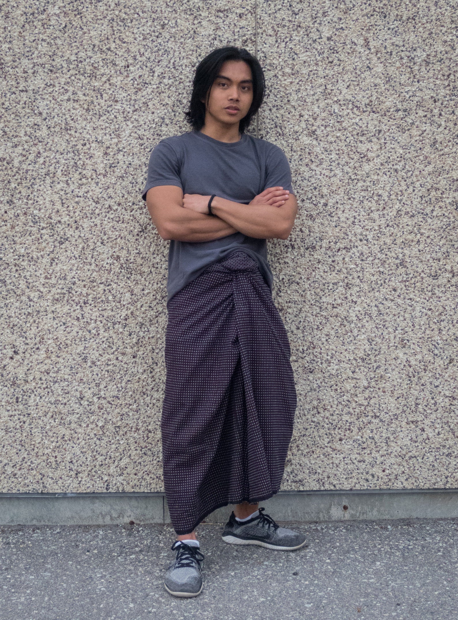 Authentic Myanmar Longyi Mens Dress Hand-woven Burma Wrap | Etsy