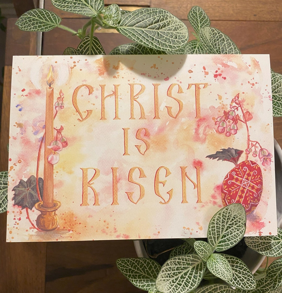 4 Pascha/easter Cards - Etsy
