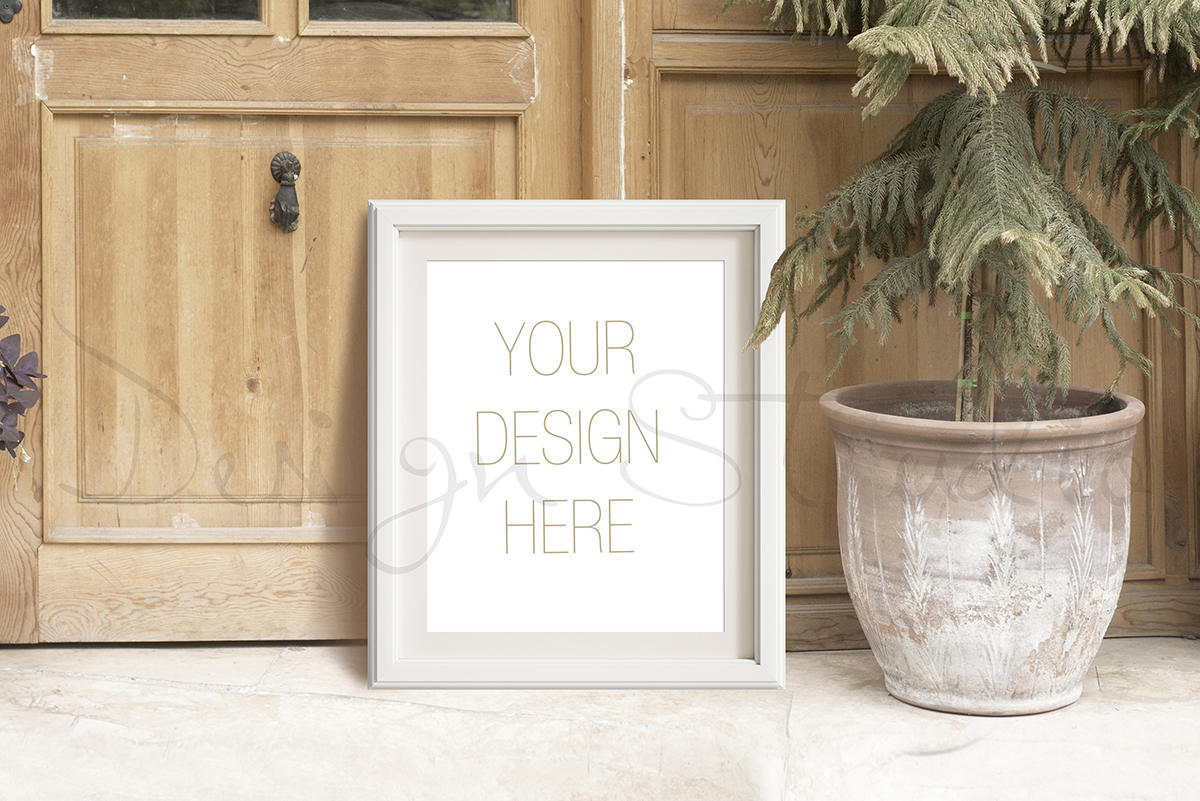 Styled Stock Photography Frame Mockup Wooden Frame Mockup - Etsy