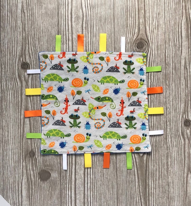 Baby Ribbon Toy Lovey Cute Baby Shower Gift Baby Boy or Girl Toy Small ...