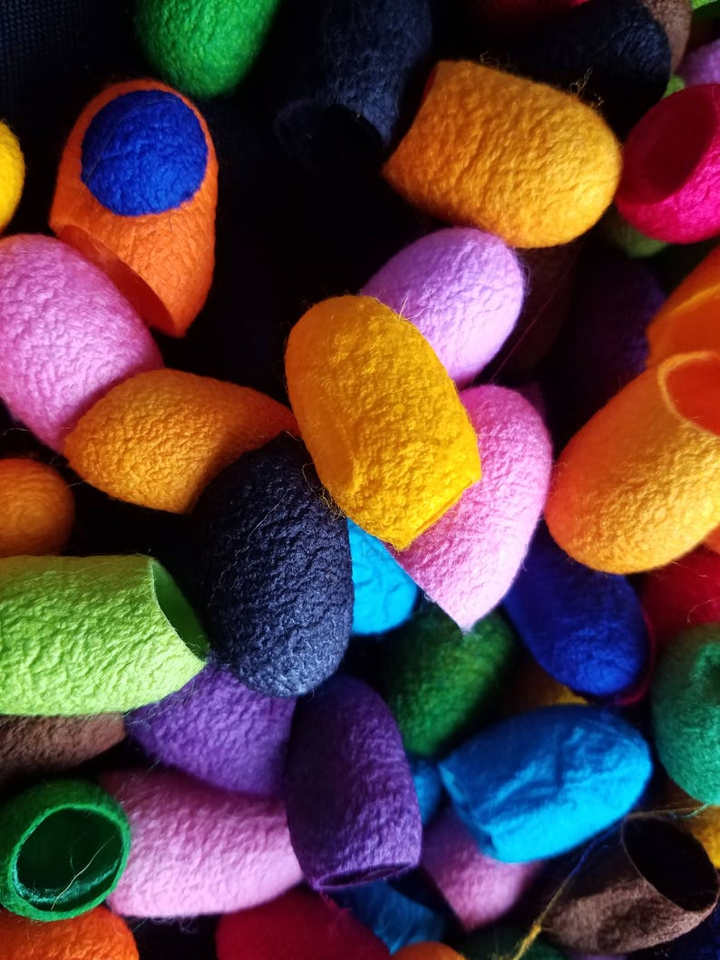 Hand Dyed Silk Cocoons - Etsy