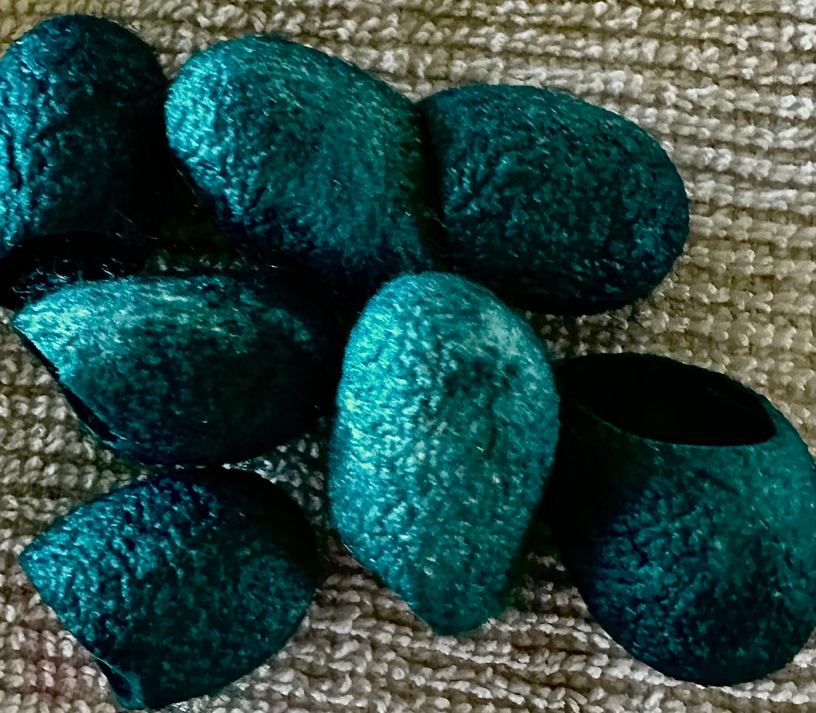 Hand Dyed Silk Cocoons - Etsy