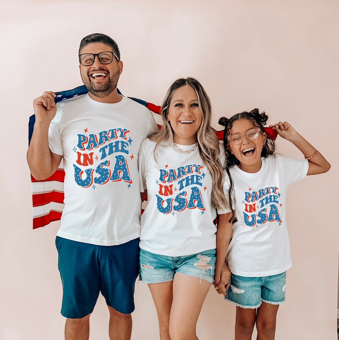 Party in the Usa Shirt, 4th of July Shirt, Family Matching 4th of July ...