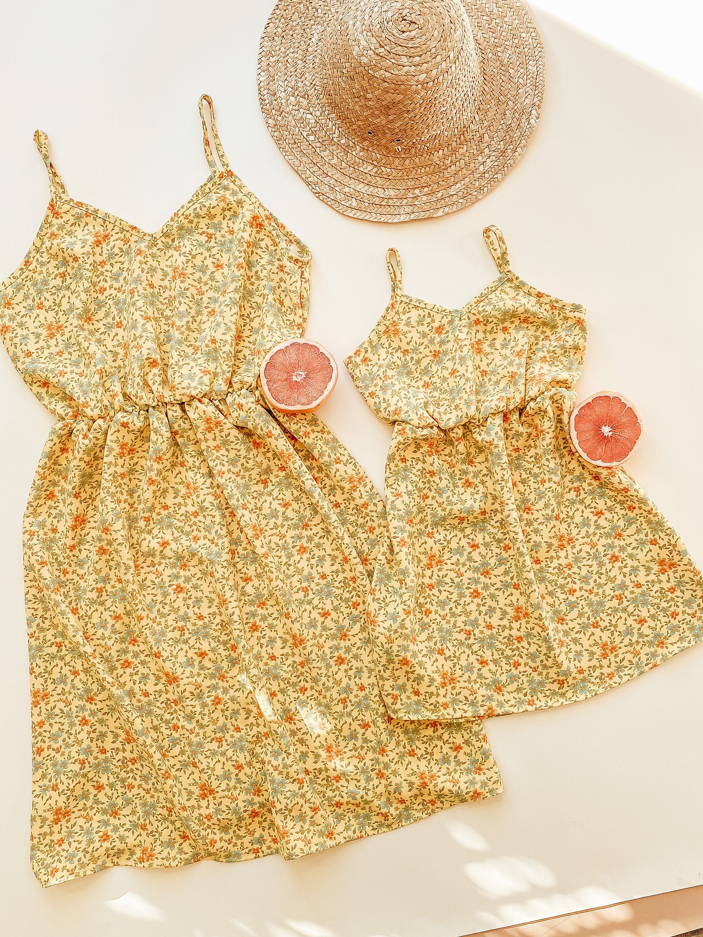 Sunny Spring Matching Dresses Mommy and Me Matching Outfits - Etsy Canada