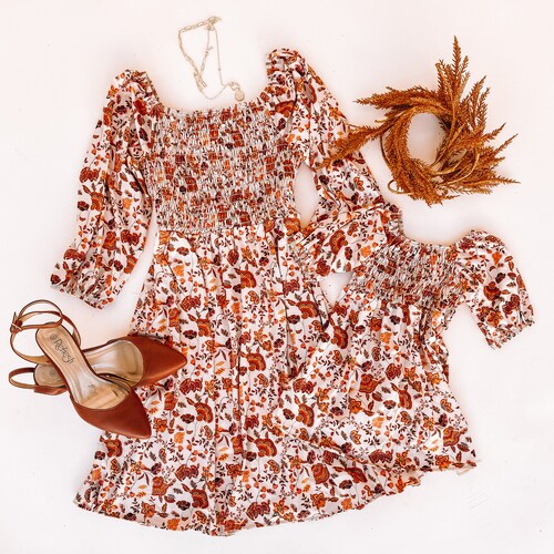 HUNTER Green JOLLY DRESSES mommy and Me Matching Outfits - Etsy