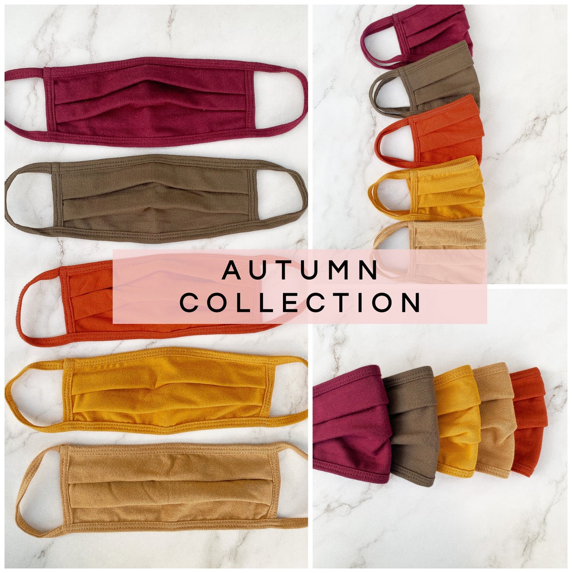 THE AUTUMN COLLECTION Face Mask Adult Face Mask Face Mask - Etsy