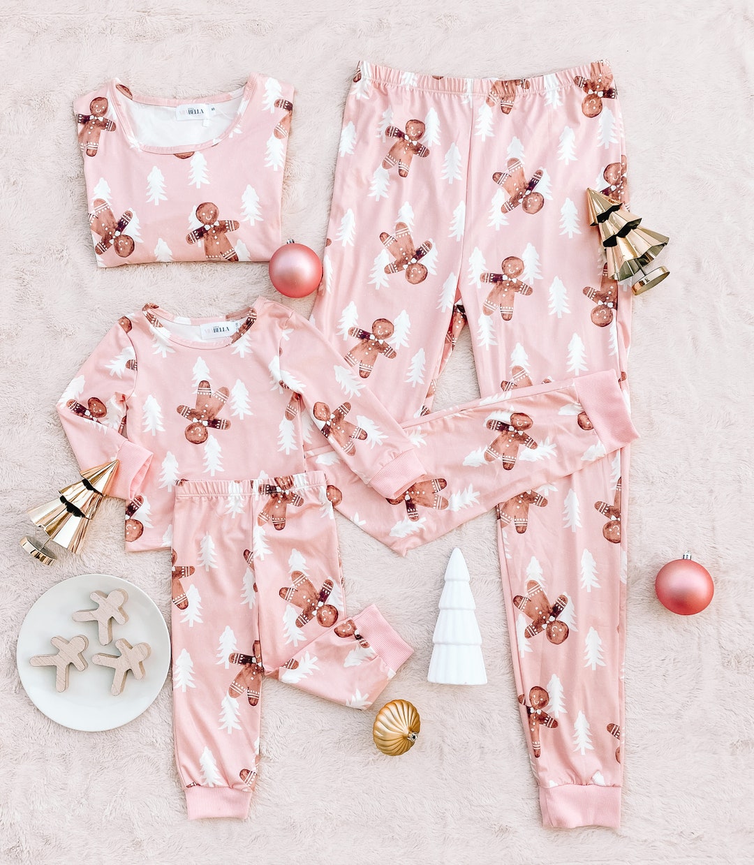 Gingerbread Pajamas, Christma Pajamas, Christmas Famili, Family ...