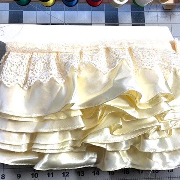 Ivory Ruffle Dress - Etsy