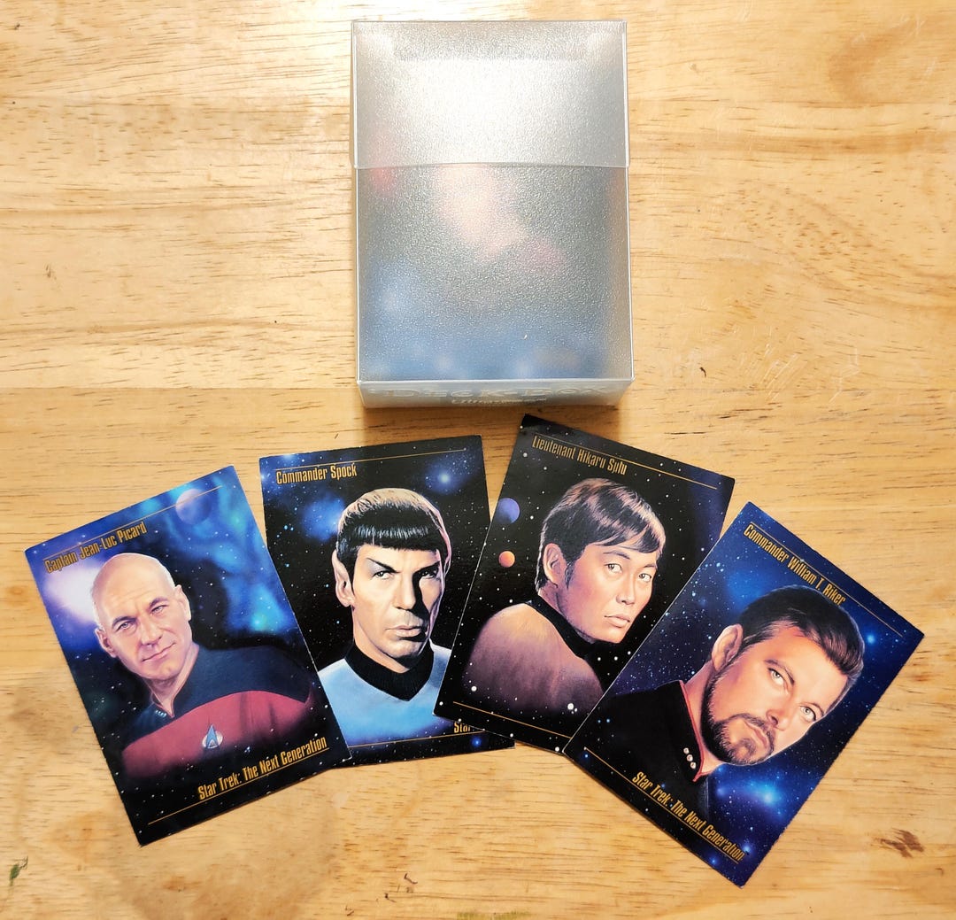 1993 Skybox Star Trek Master Series Trading Cards Lot 2 - Etsy