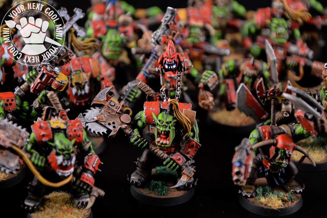 Warhammer 40k Orcs Army 40 Models - Etsy