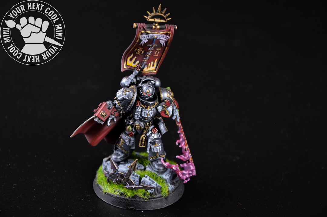 CUSTOM ORDER Warhammer 40k. Grey Knights -castellan Crowe - Etsy