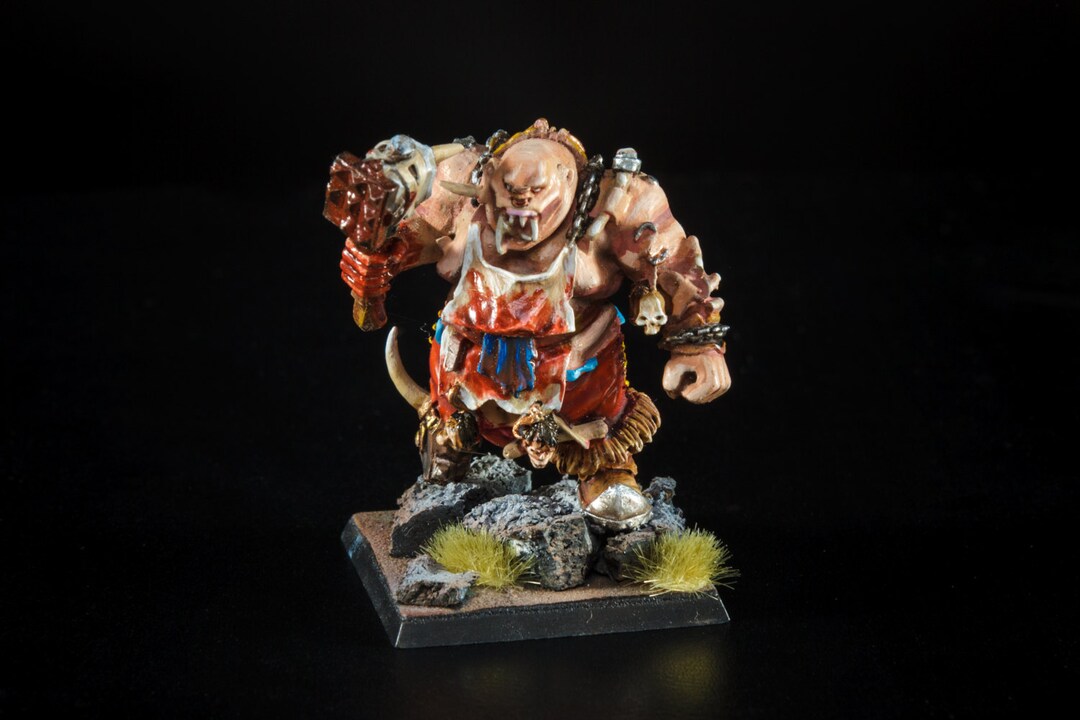 Custom Order Slaughter Master for Warhammer FB or Age of Sigmar, Ogre ...