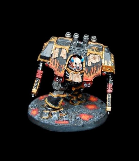 Warhammer 40K Chaos Space Marines Dreadnought 1 Original PRO | Etsy