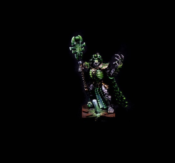 Warhammer 40K Necron Imotekh the Stormlord 1 PRO PAINT - Etsy