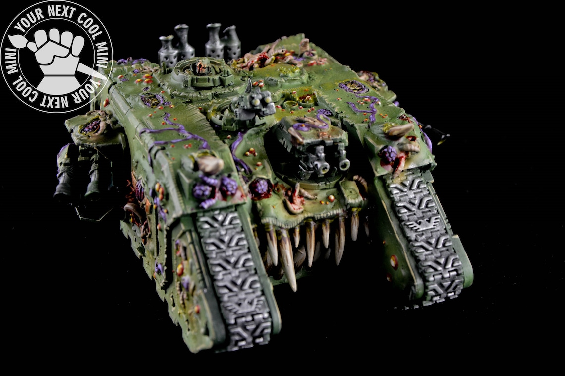 CUSTOM ORDER Warhammer 40K. Nurgle Land Raider - Etsy