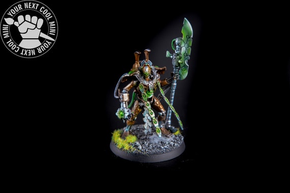 Warhammer 40k Indomitus Necron Overlord - Etsy