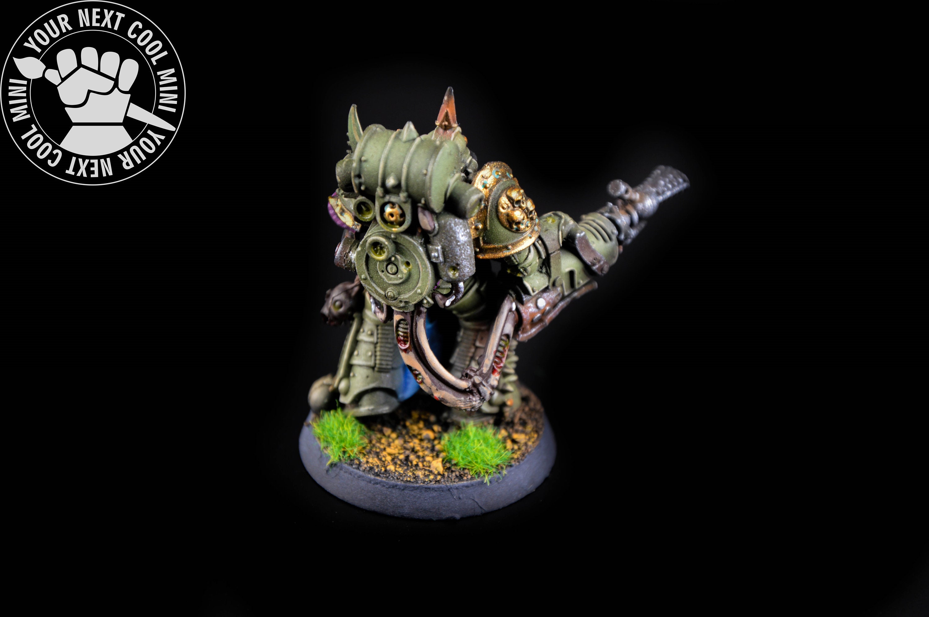 Warhammer 40K, Plague Marine With Heavy Plaguespewer - Etsy
