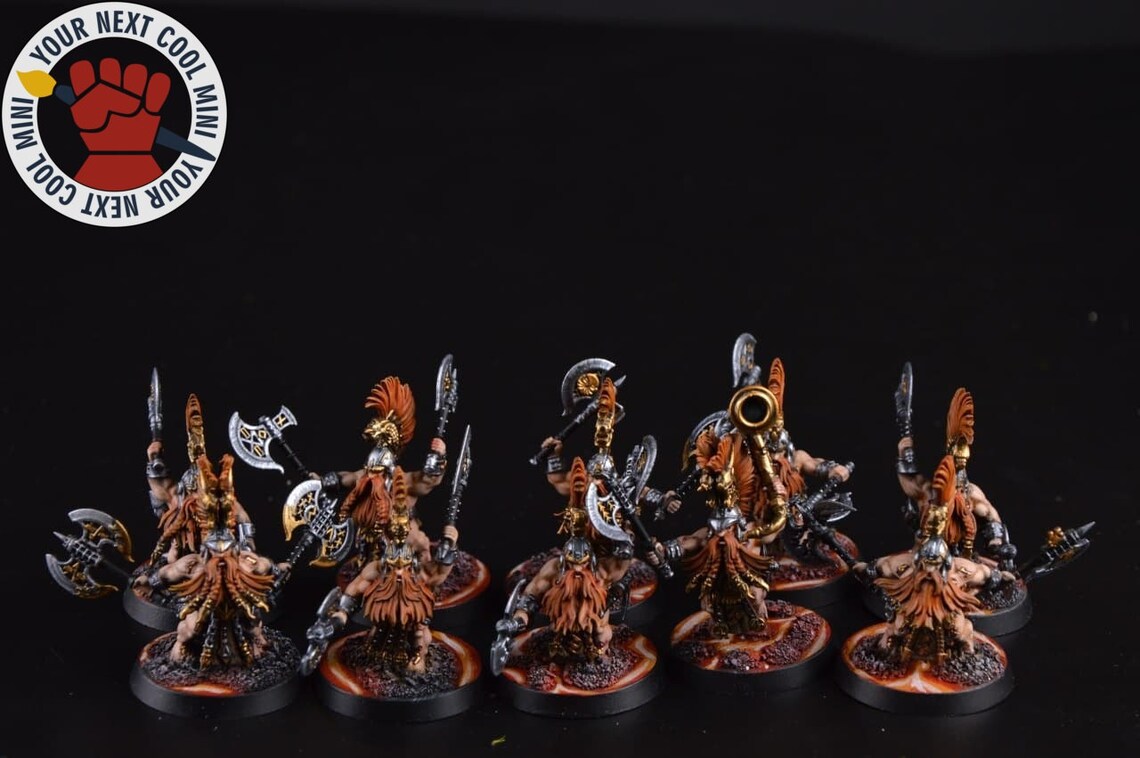 Custom Order Fyreslayers Army - Etsy
