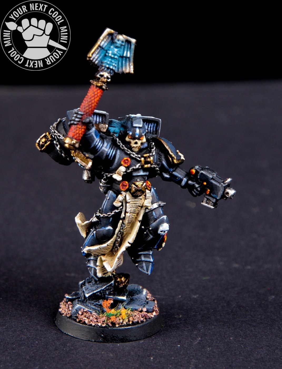CUSTOM ORDERS Warhammer 40K Space Marines Chaplain With Jump - Etsy