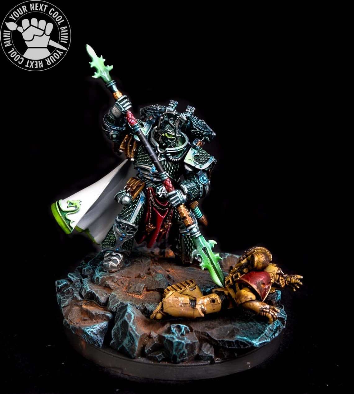 Custom Warhammer 30k Alpharius Primarch of the Alpha | Etsy