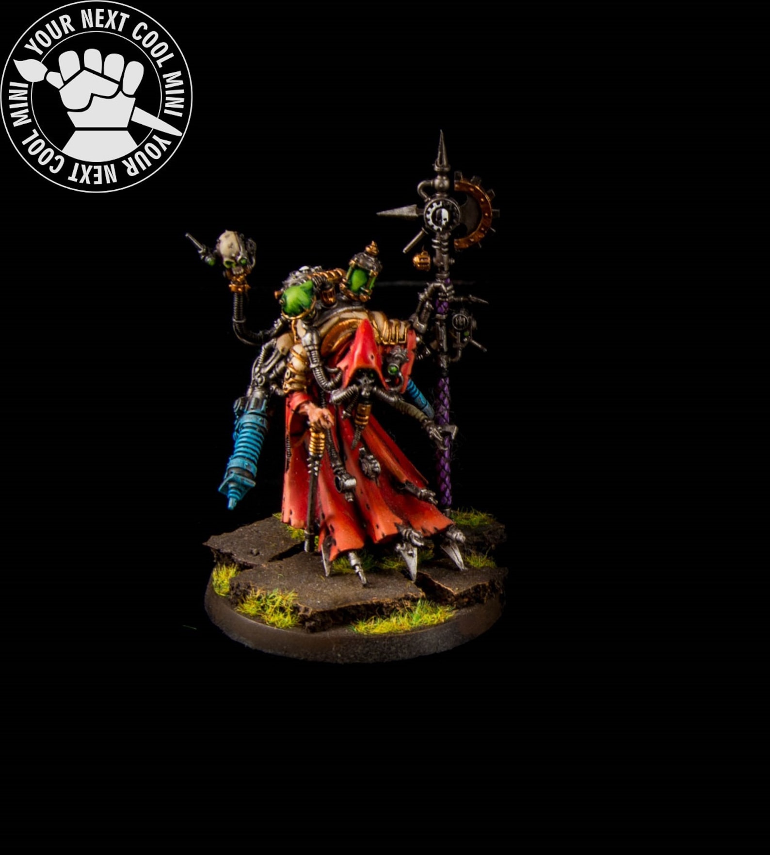 Warhammer 40K Adeptus Mechanicus Army. 40 Miniatures PRO PAINT | Etsy