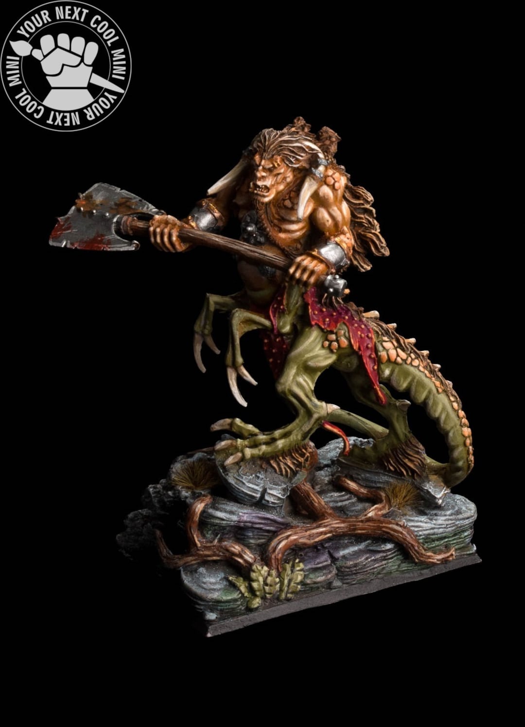 Warhammer Fb/aos, Chaos Warrior, Dragon Ogor Shaggoth, 1 Resin Mini PRO ...