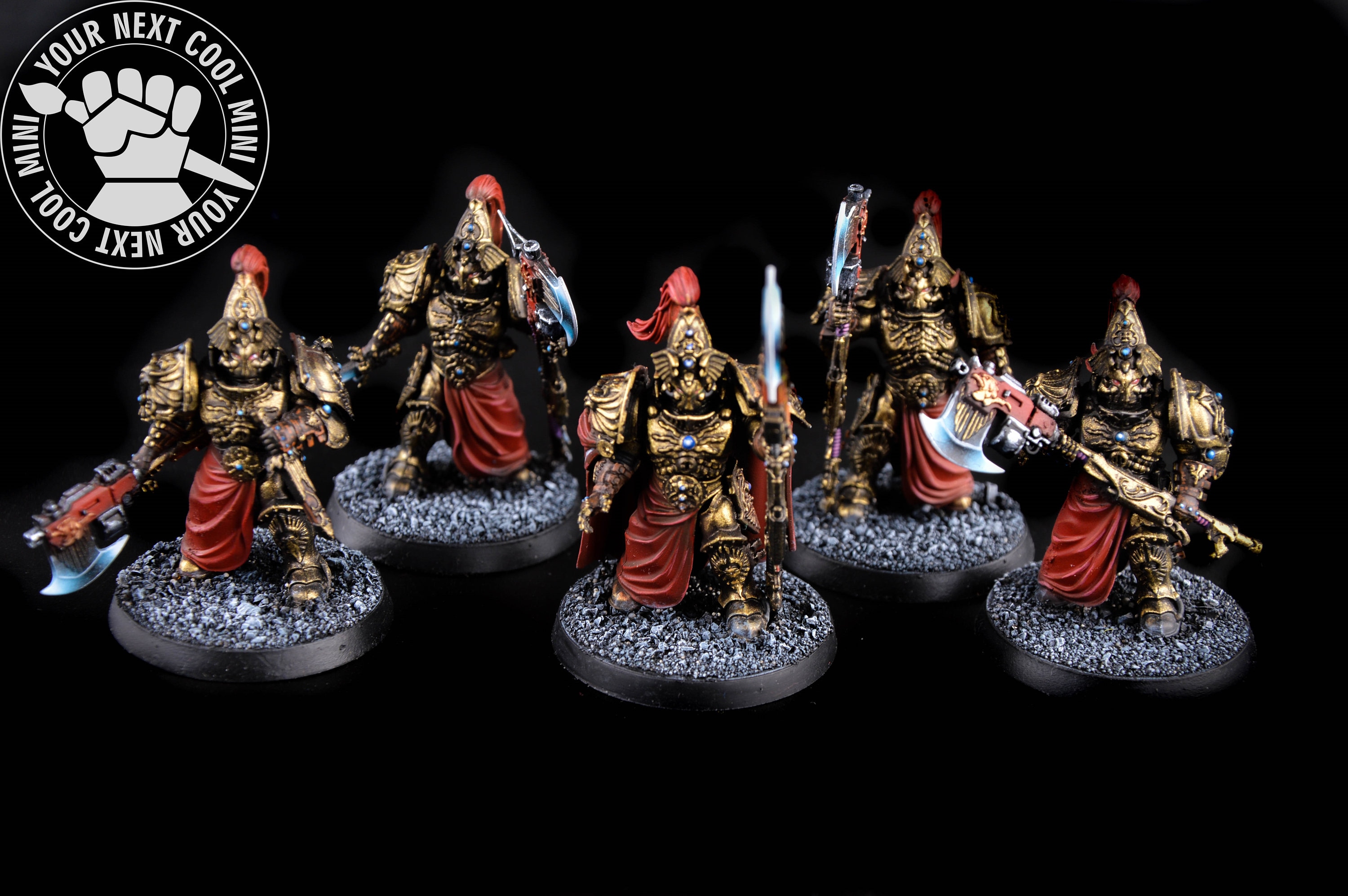 CUSTOM ORDER Warhammer 40k. Custodian Wardens Shield-captain - Etsy