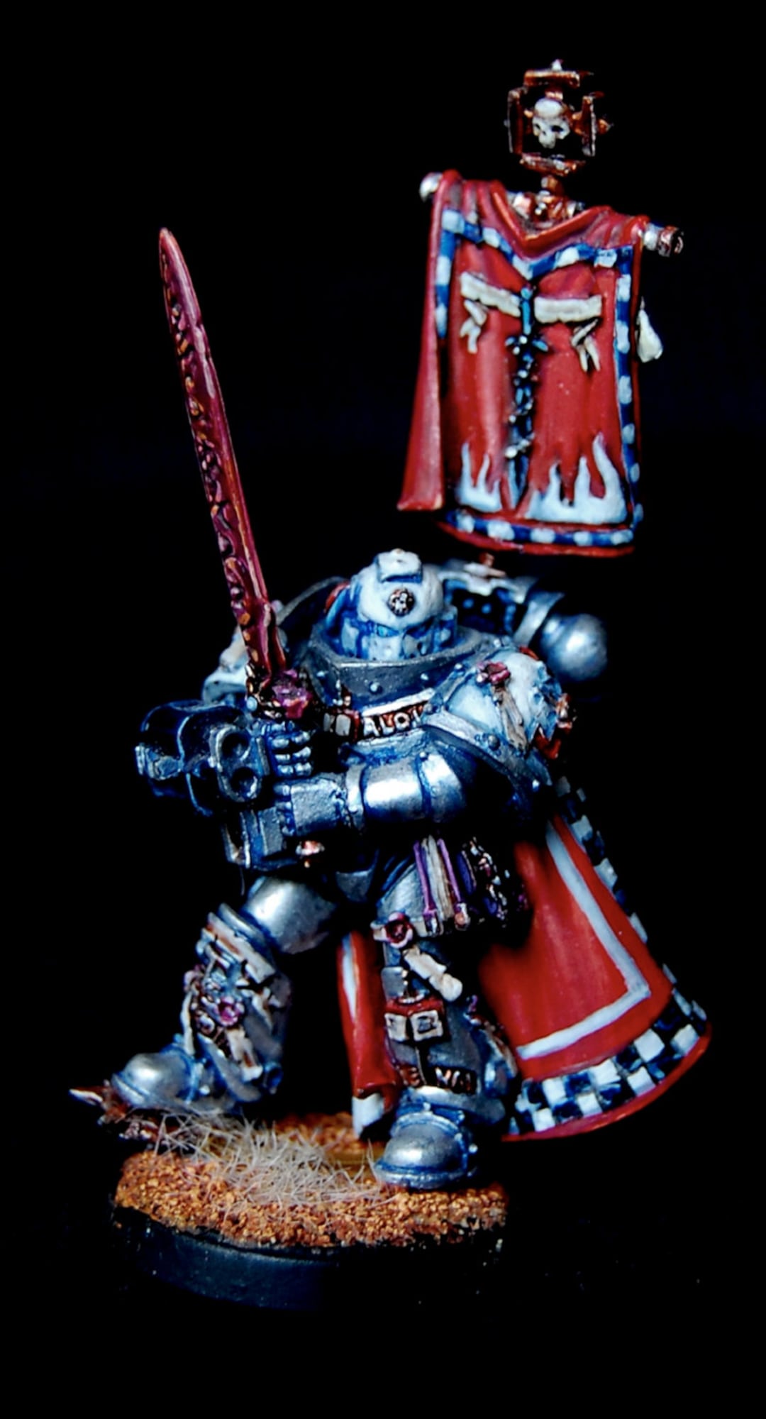 PRO PAINTED - Castellan Crowe -warhammer 40K - Space Marines Grey ...